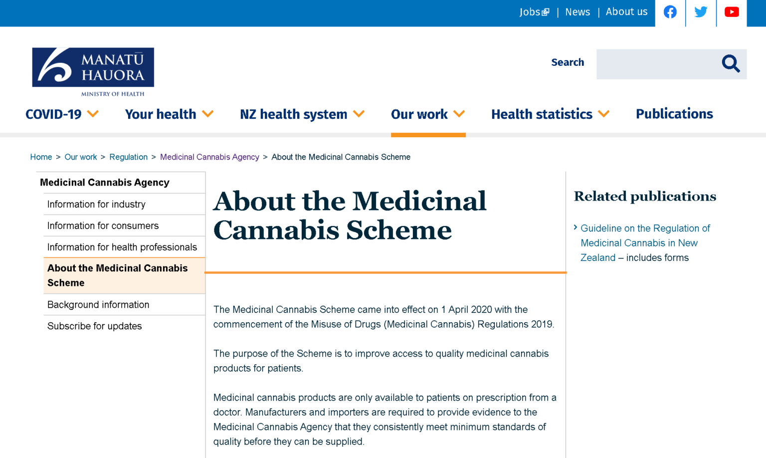 Changes coming to NZ’s Medicinal Cannabis Scheme – NORML New Zealand