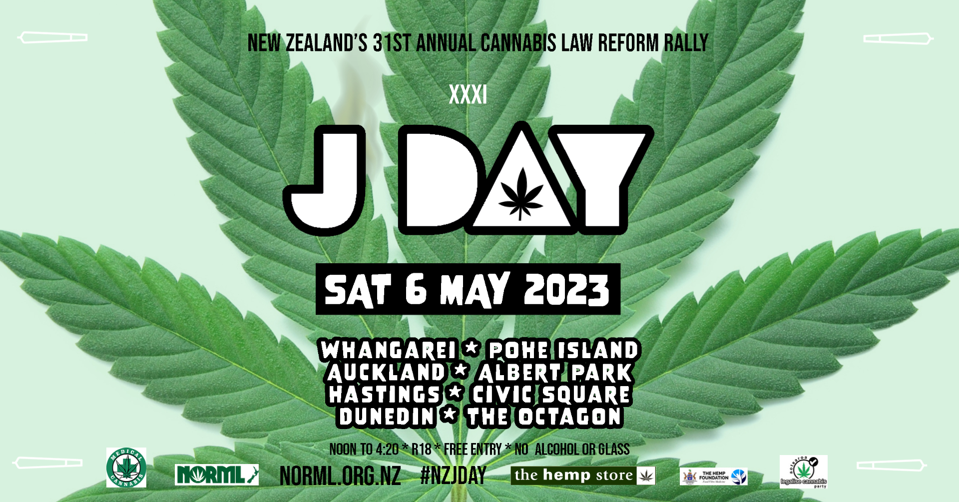 J Day is New Zealand’s cannabis culture festival and protest for law ...